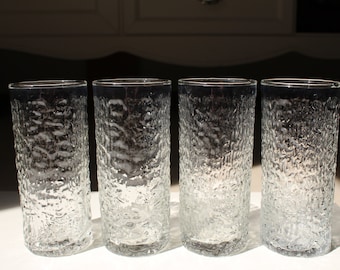 Textured glasses | Etsy