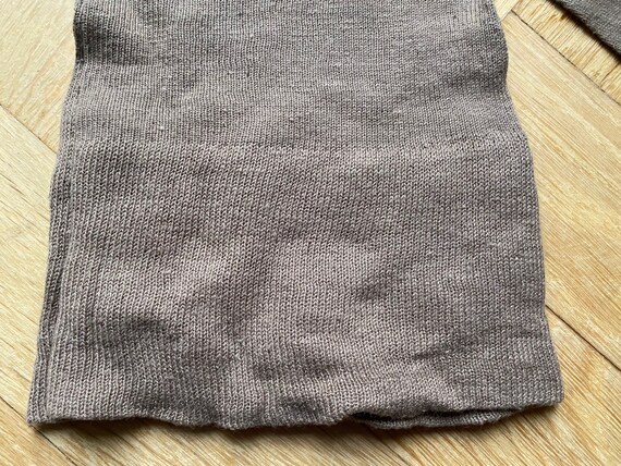 Stockings Thigh Highs Vintage Women Garter Brown Stoc… - Gem