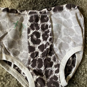 Vintage Men Swim Briefs Leopard Pattern High Waist Vintage - Etsy