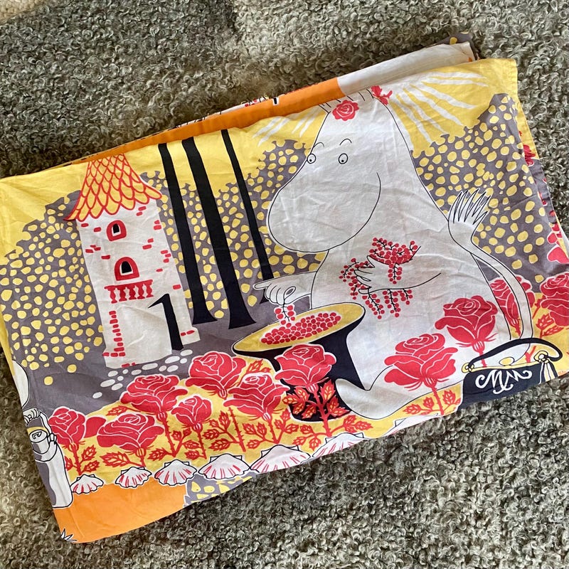 Moomin Duvet Vintage - Etsy
