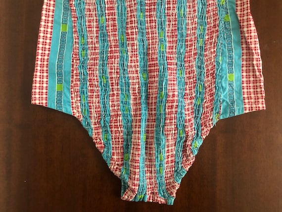 Vintage Cotton Swimsuit, Vintage Bathing Costume, One… - Gem