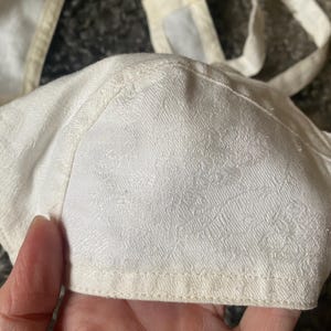 Vintage White Cotton Bra Retro Small Cotton Brassiere Ladies Lingerie ...