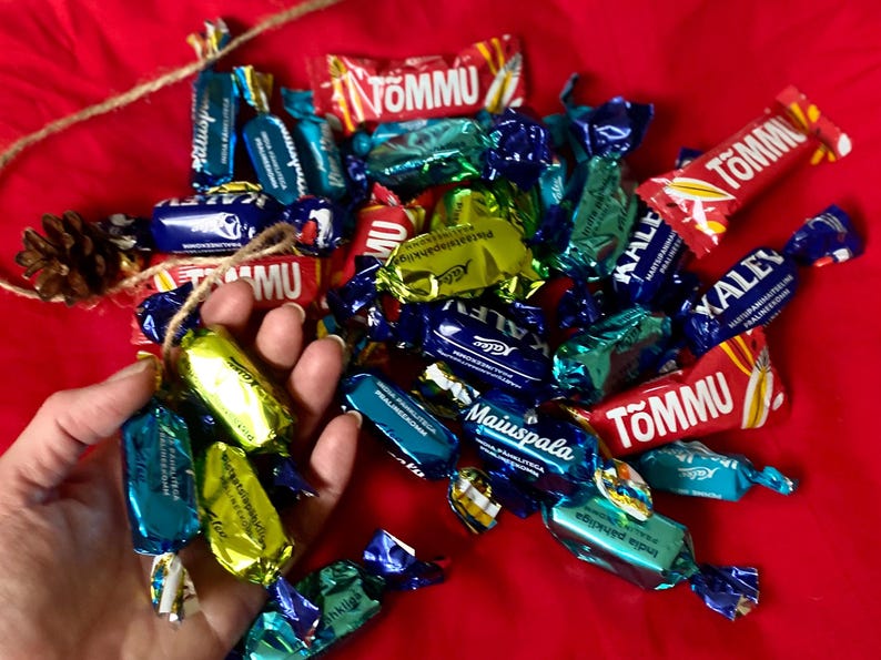 Estonian Chocolate Candy Gift Box 30 Estonia Kalev Praline Candies ...