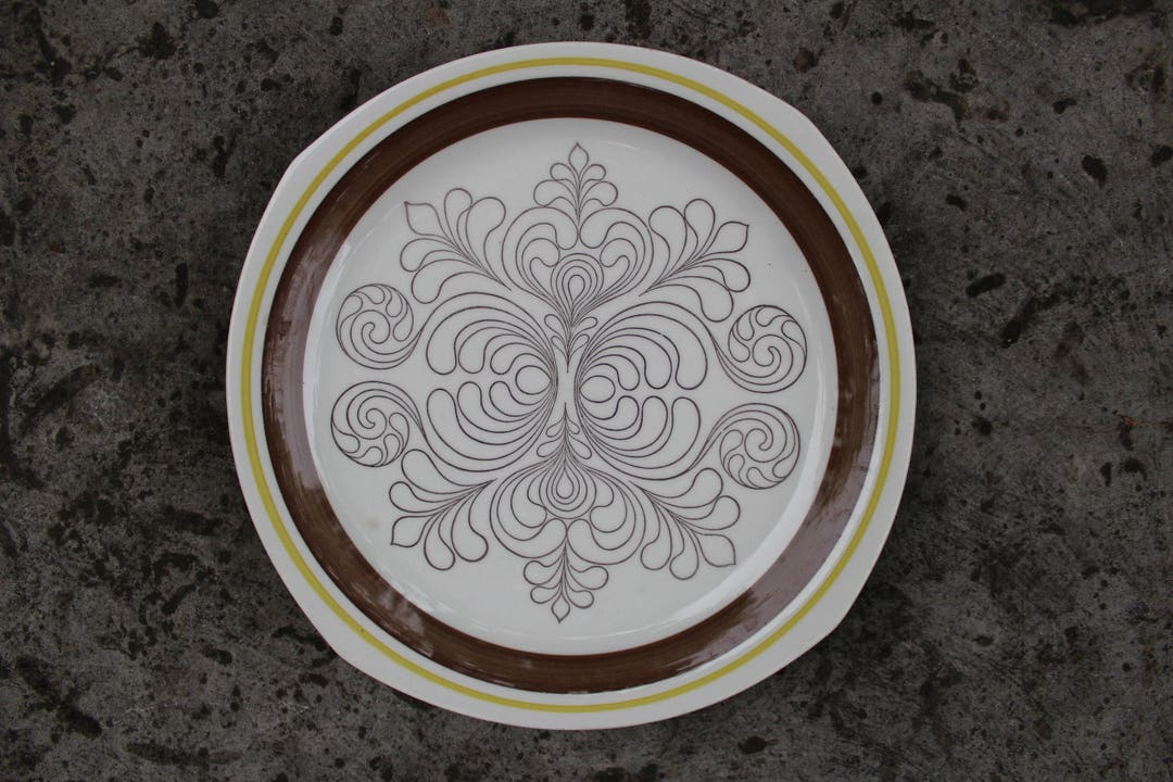 Gefle EK Dinner Plate, Designed by Helmer Lindström, Gefle Upsala ...