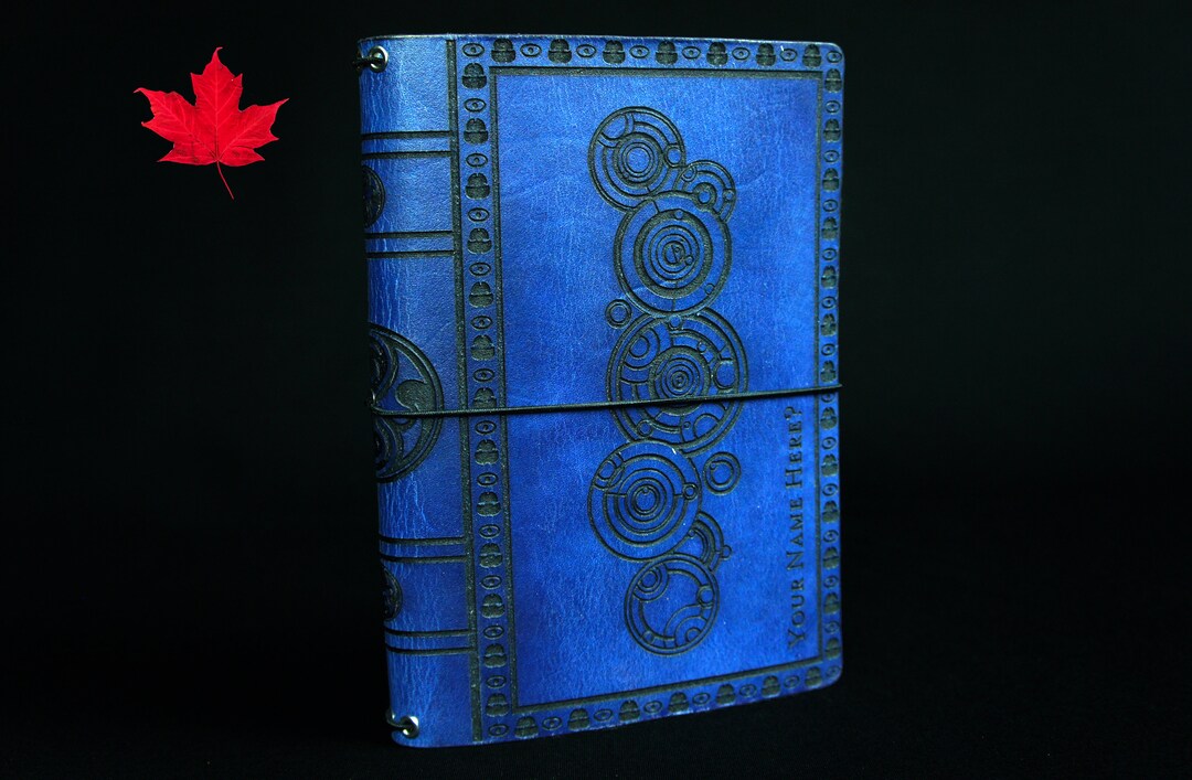 LARGER Size the Doctors Name Diary,leather Travelers Notebook Cover ...