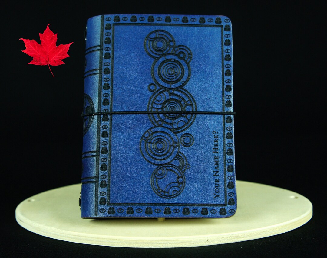SMALLER Size the Doctors Name Diary,leather Travelers Notebook Cover ...
