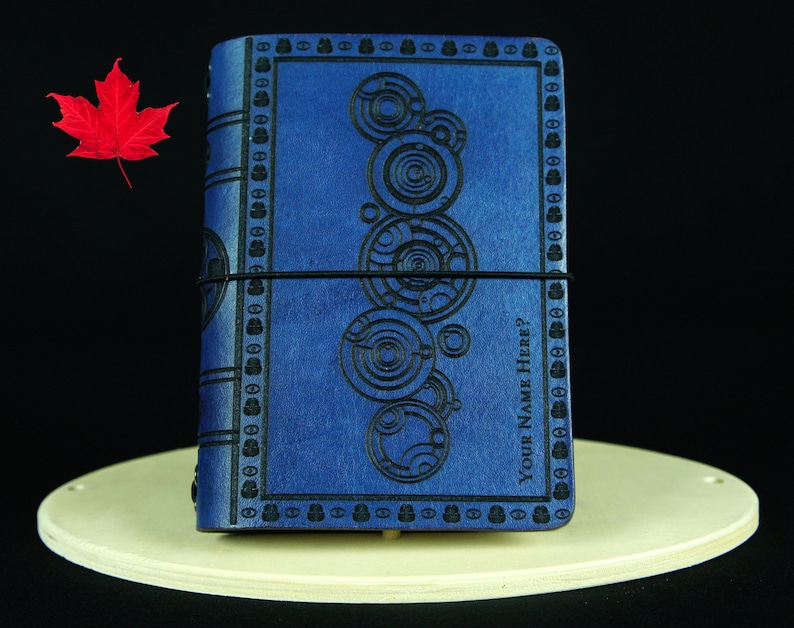 SMALLER Size the Doctors Name Diary,leather Travelers Notebook Cover ...