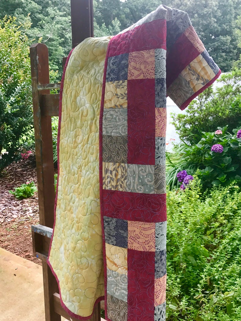 Handmade Quilt - Sunset at the Beach - Etsy