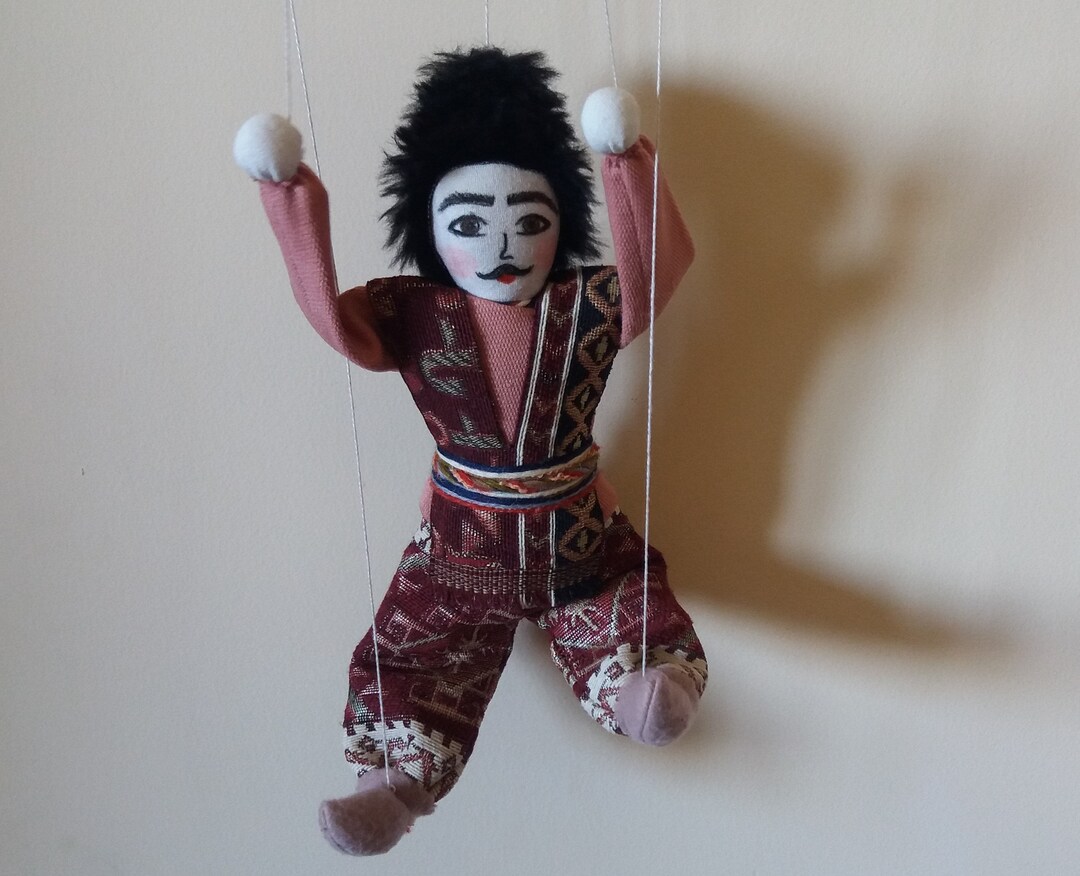 Armenian Man Taraz Marionette – Handmade Puppet - Etsy