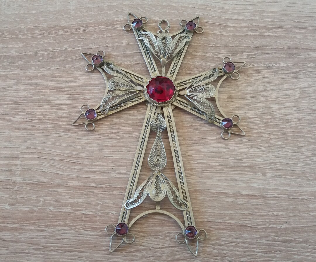 Armenian Holy Cross Filigree, Armenian Cross, Traditional Armenian ...