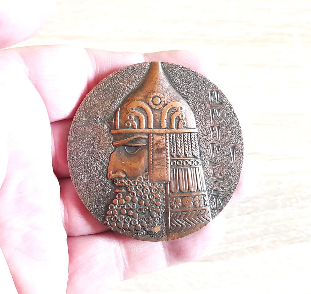 Armenian Bronze Commemorative Medal – Argishti I, Founder of Erebuni ...