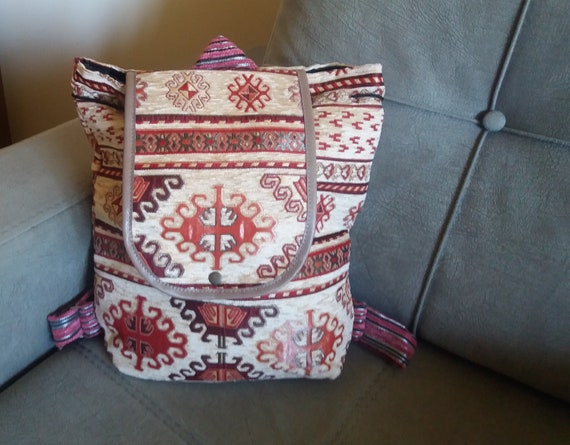 Handmade Backpack Bag Armenian Backpack Ethnic Bag the - Etsy