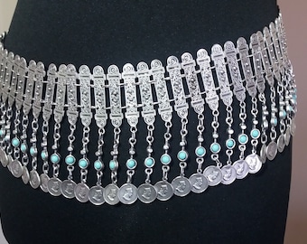 Armenian Eternity Armor Link Belt, Ethnic Belt, Belly Dancer Belt, Gift ...