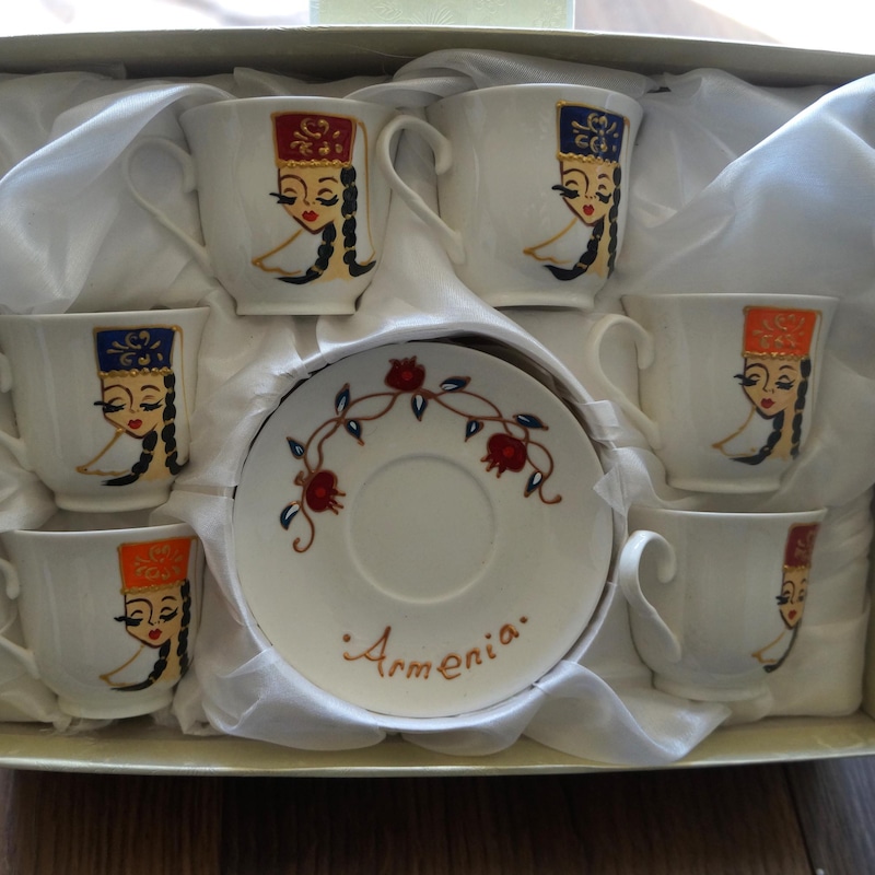Armenian Coffee Cup Set - Etsy