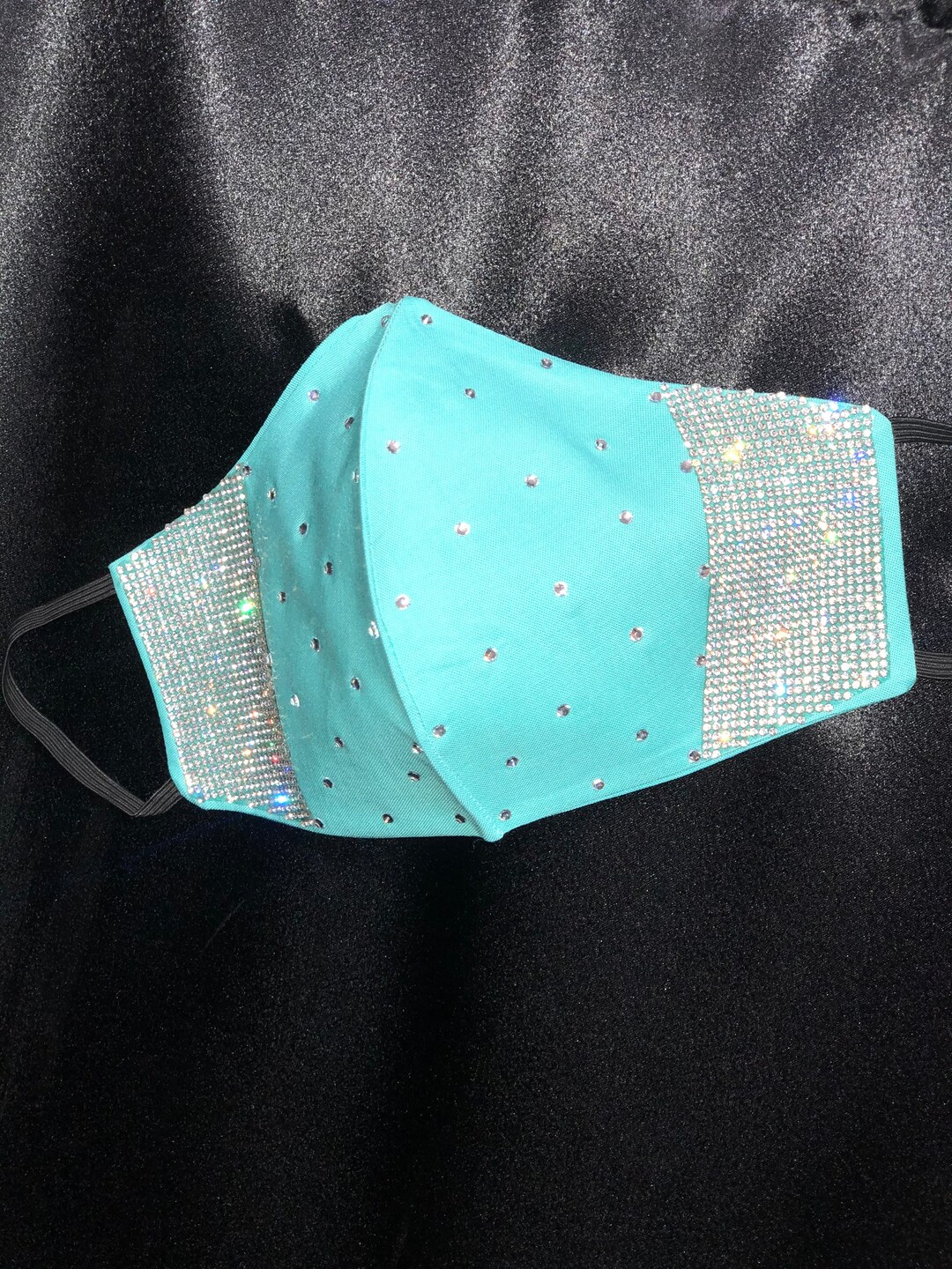 EXTRA Sparkly Face Mask Washable 100% Cotton Filter Opening More Colors ...