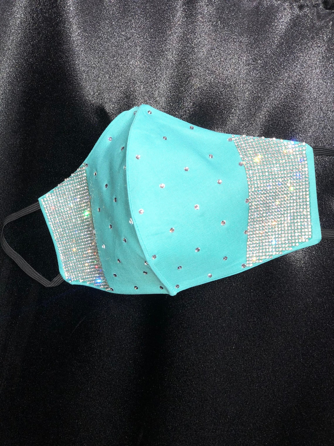 EXTRA Sparkly Face Mask Washable 100% Cotton Filter - Etsy