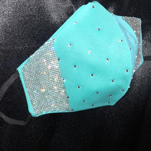 EXTRA Sparkly Face Mask Washable 100% Cotton Filter - Etsy