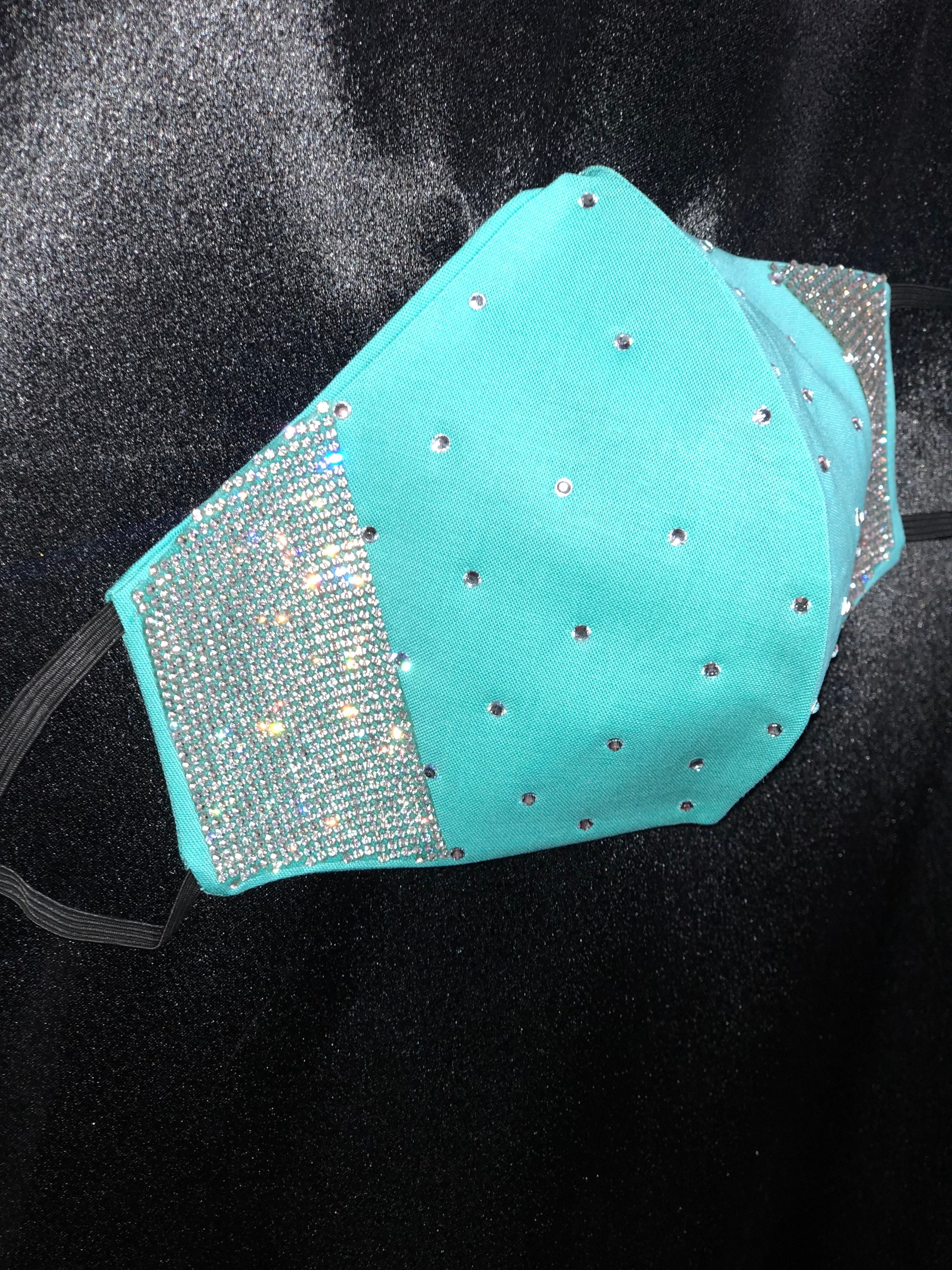 EXTRA Sparkly Face Mask Washable 100% Cotton Filter Opening More Colors ...