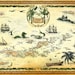 Nautical Chart of U.S. and British Virgin Islands. Anegada to St Croix ...