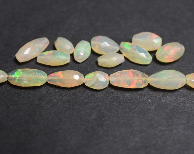 Light Yellow Natural Opal Nugget Beads With Imperfections, Genuine ...