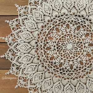 Faerielace Crochet Doily Pattern (english Only) – PDF Digital Download ...