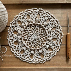 Faerielace Crochet Doily Pattern (english Only) – PDF Digital Download ...