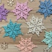 Frosty Tails Snowflake, Crochet Snowflake Pattern (english Only), PDF ...