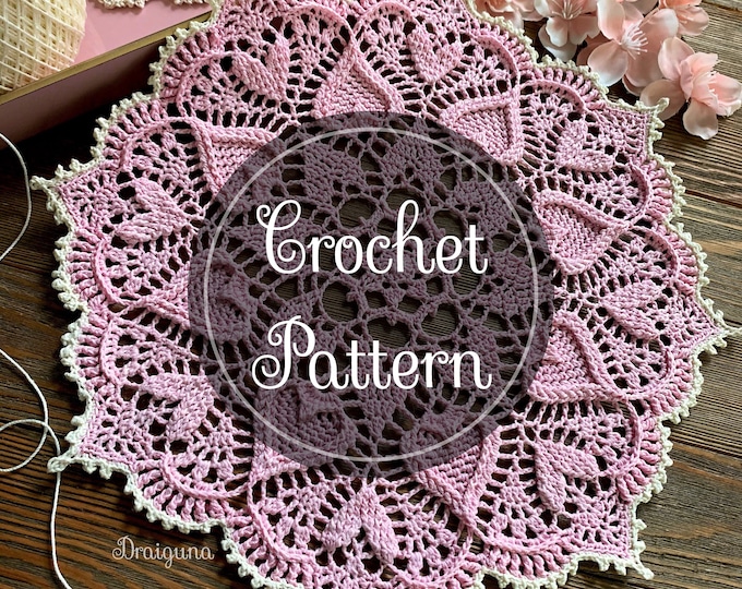 Crochet Puffer Fish Doily Ready to Ship White Tatted Fish Doily - Etsy