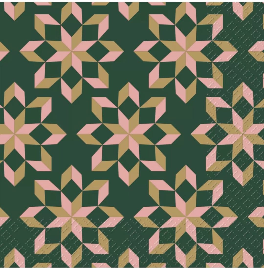 2 X Paper Napkins for Mixed Media, Collage, Scrapbook, Decoupage SET OF ...