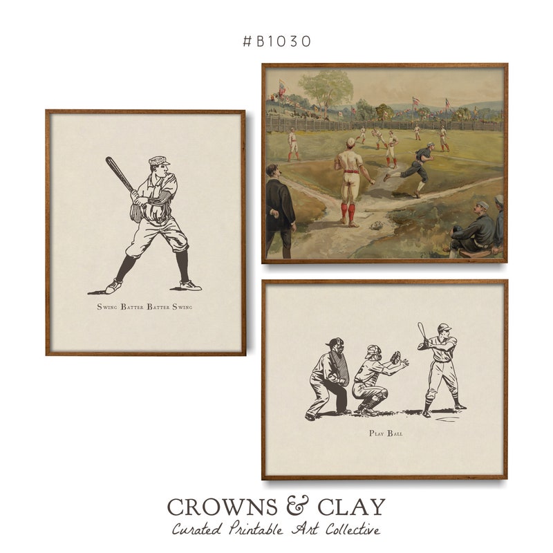 Baseball Prints - Etsy