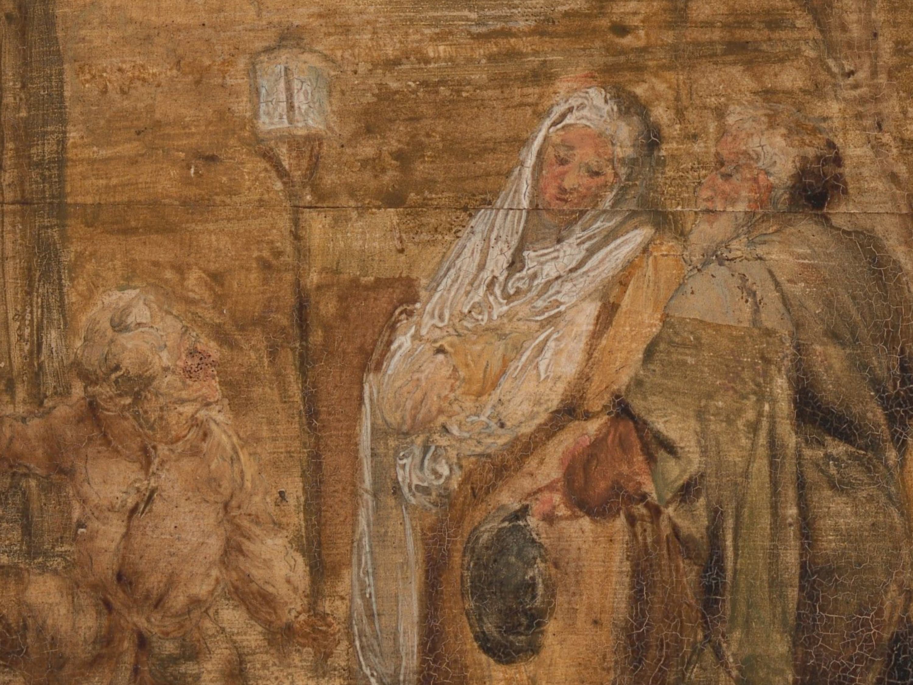 Nativity Scene FRAME TV Art, Holy Family Painting, Christmas Decor ...