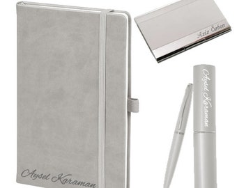 Notebook and pen set | Etsy