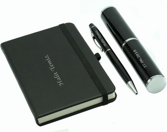 Notebook and pen set | Etsy