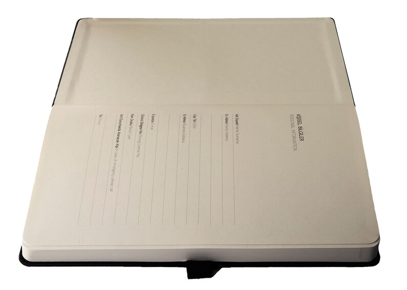 Custom Notebook and Pen Set Blue / Personalized Name | Etsy