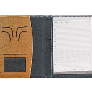 Personalized Orange Blocknote and Pen Set / Custom Name Engraved - Etsy