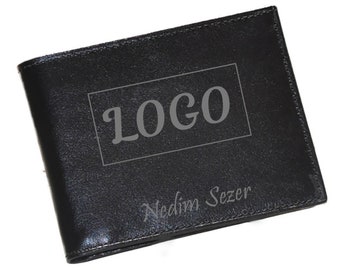 Custom Logo Wallet - Etsy