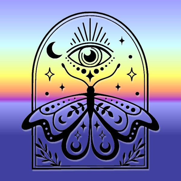 Celestial Wall Decals - Etsy