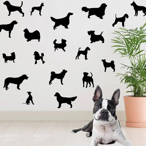 Dogs Wall Decals - Etsy