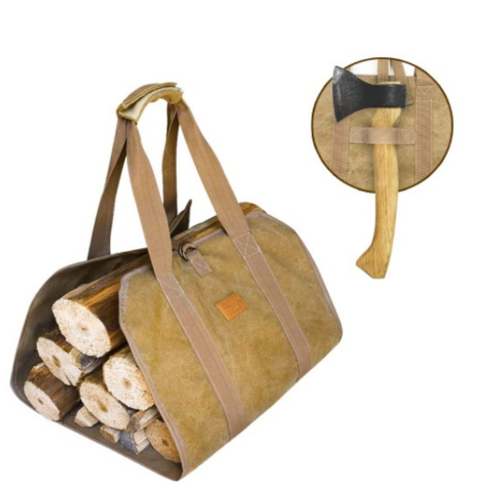 Firewood Carrier With Axe Sling | Etsy