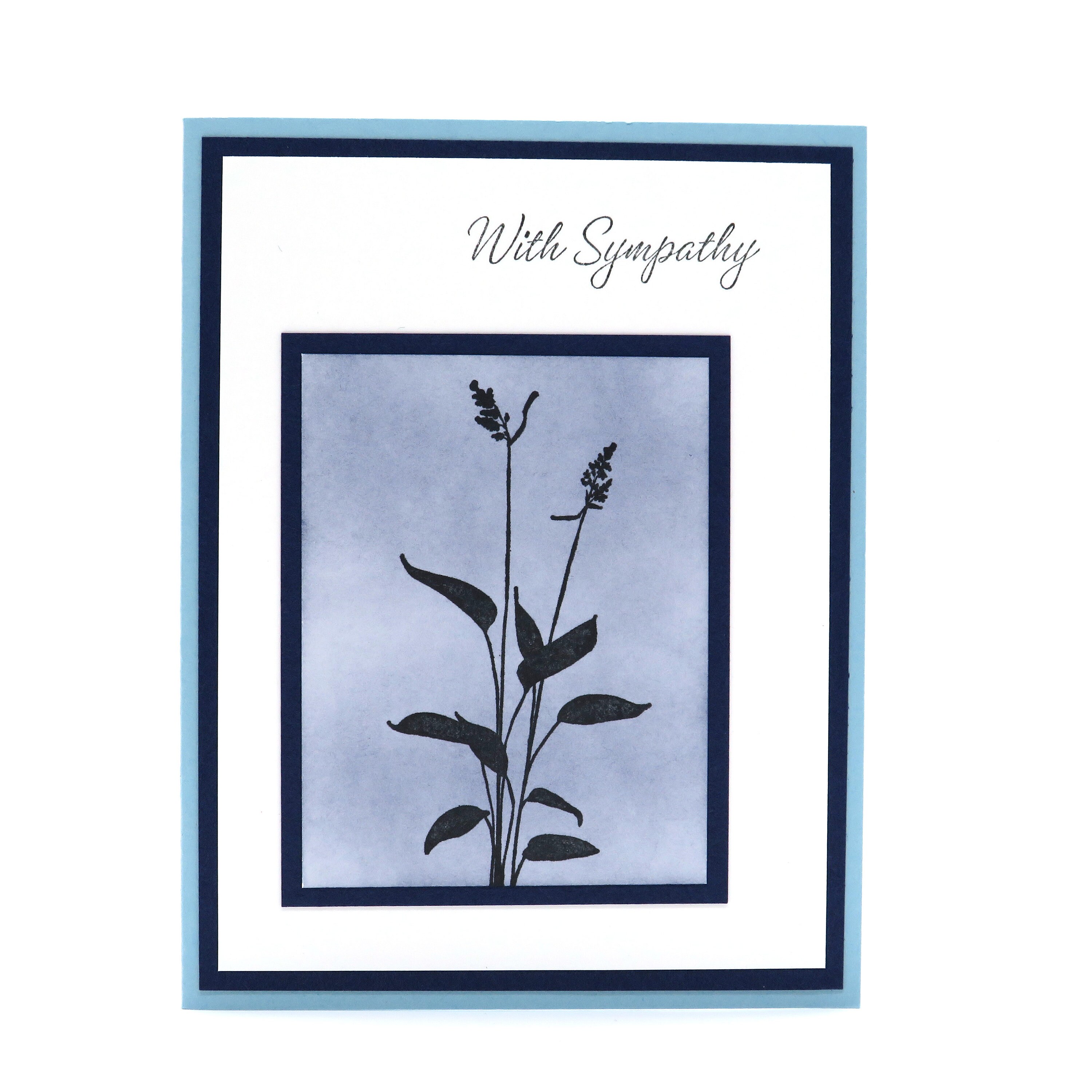 Sympathy Card, Stampin up Card, Handmade Card, Condolence Card ...