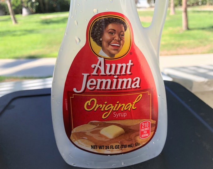 Aunt Jemima Syrup Bottle With Face, Aunt Jemima Collectibles, Aunt ...