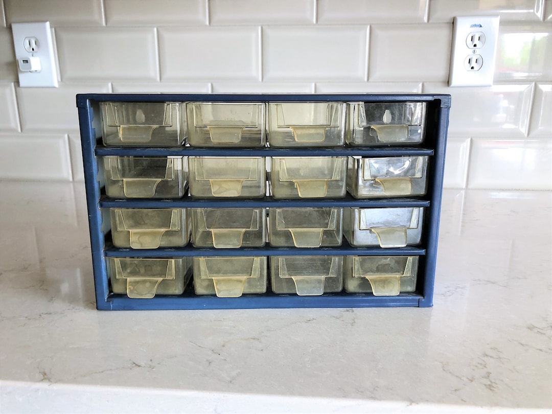 Vintage Raaco Metal 16 Drawer Cabinet Organizer Storage Box - Etsy