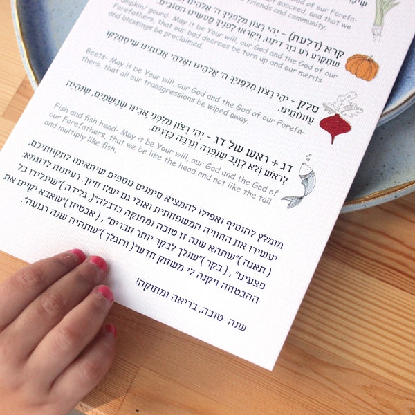 Rosh Hashana Brachot - Etsy