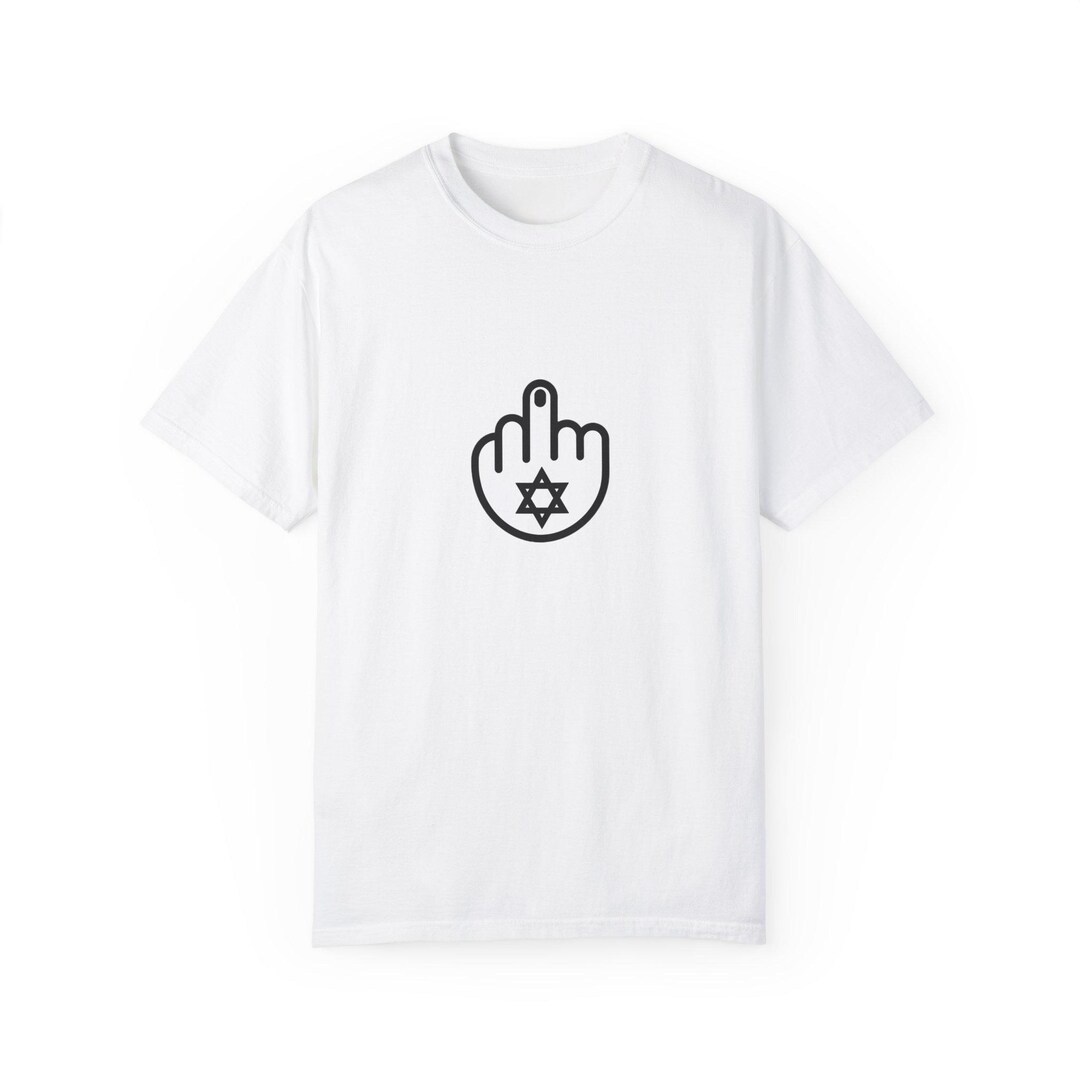 Unisex Hamsa Hand T-shirt With Star of David | Defiant Protection ...