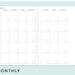 TIMED DAILY Schedule Planner Traveler's Notebook Insert Choice of 23 ...