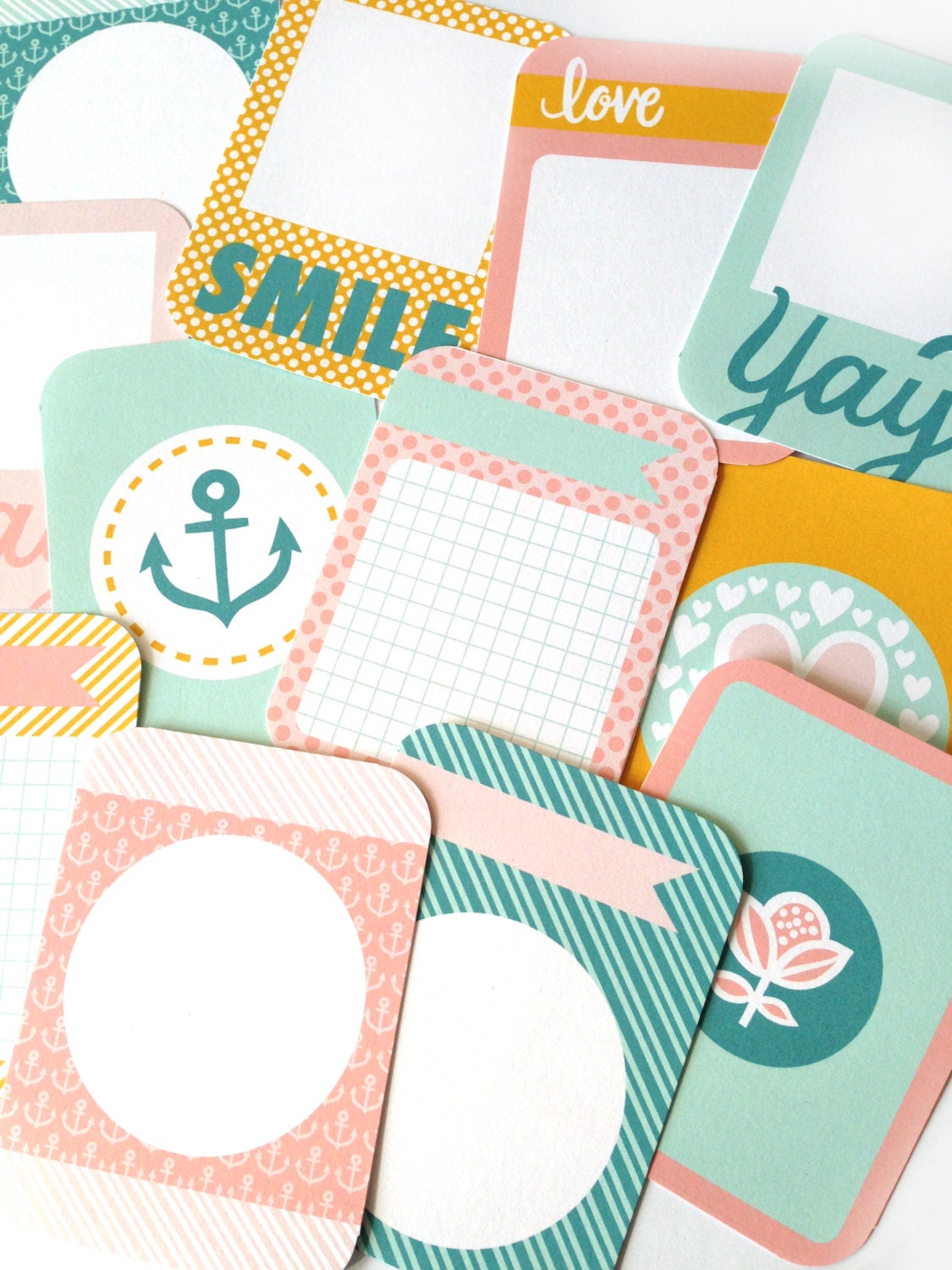 Printable 4x3 Journal Cards Sweet Collection Instant - Etsy