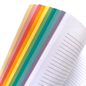PASTEL RAINBOW Spiral Classic Notebook - Etsy