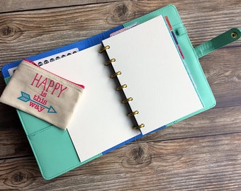 CALLIGRAPHY Hand Lettering Planner Paper Fits Happy Planner & | Etsy
