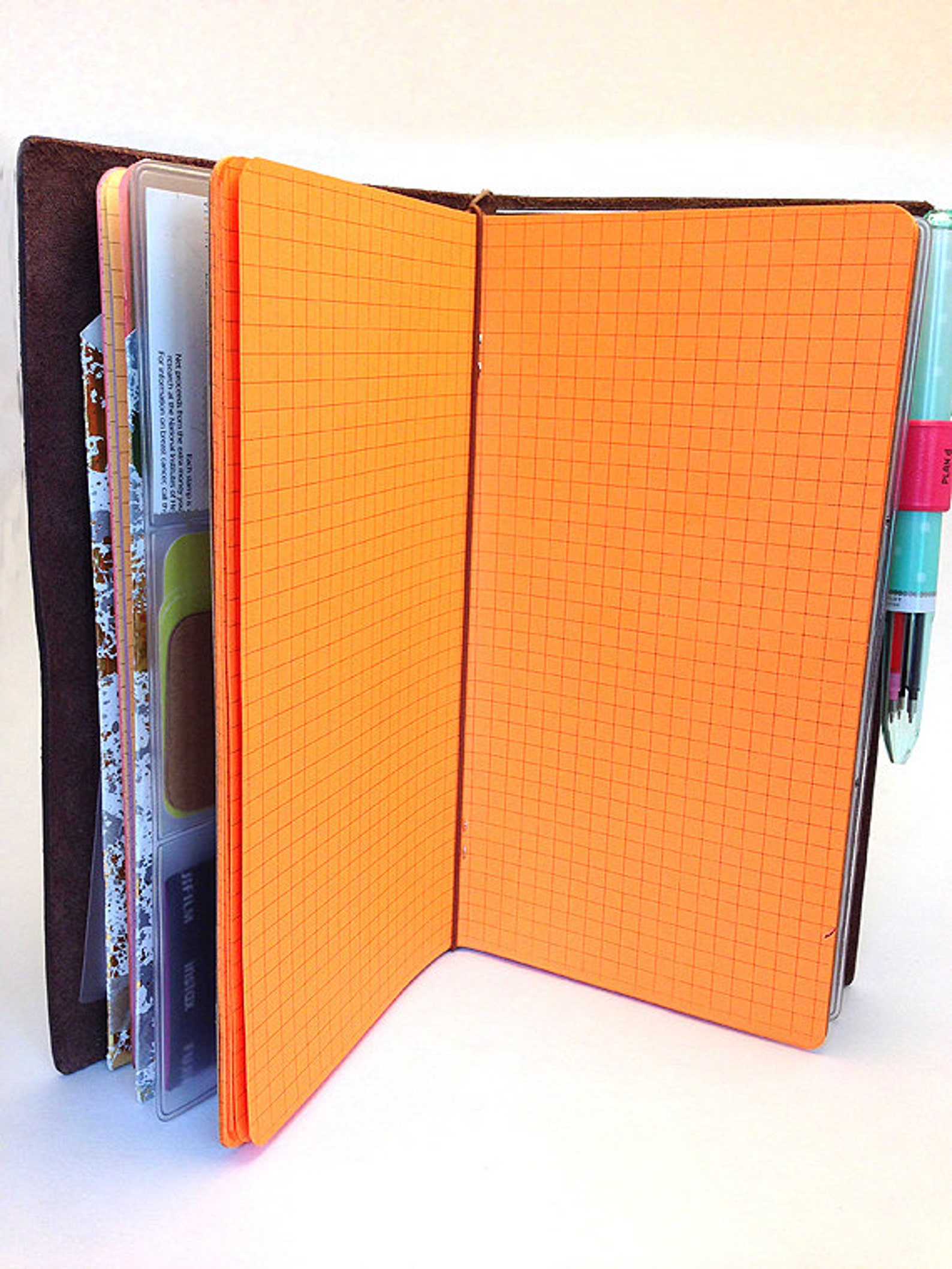 GRID Traveler's Notebook Insert Choice of 23 Colors and - Etsy