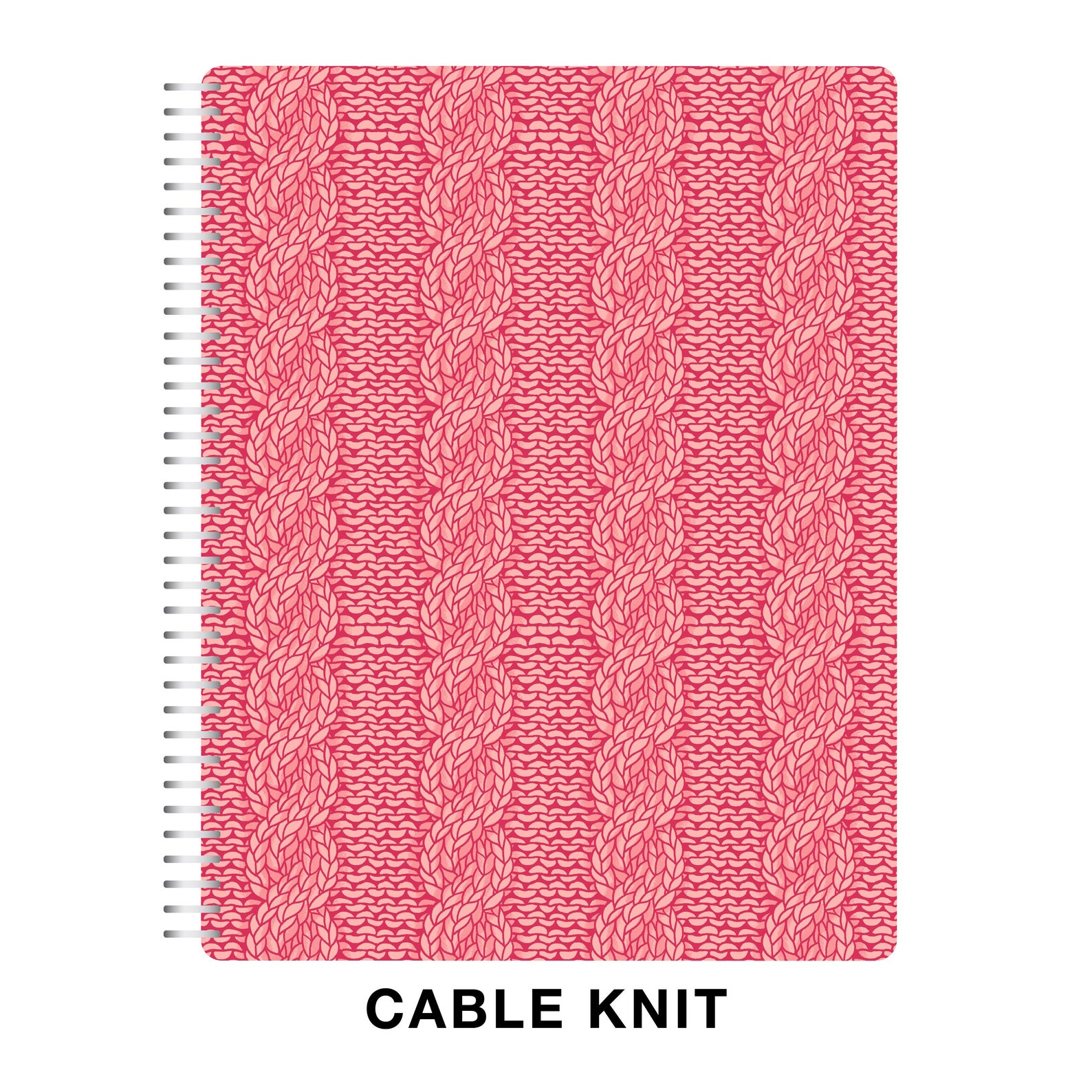 Spiral Knit & Crochet Notebook - Etsy